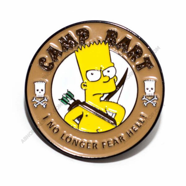 Pin Bart Simpson Campamento - Abnormal socks